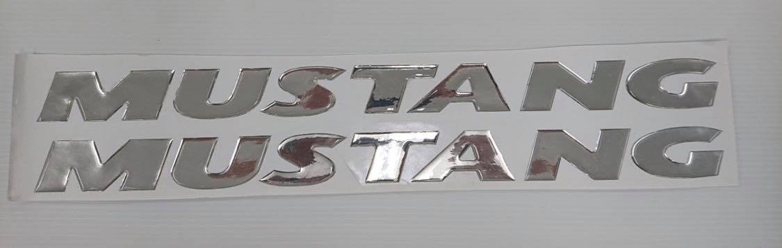 Mustang Domed Resin Badge – Genuine Manufacturer Decals – Discontinued ...