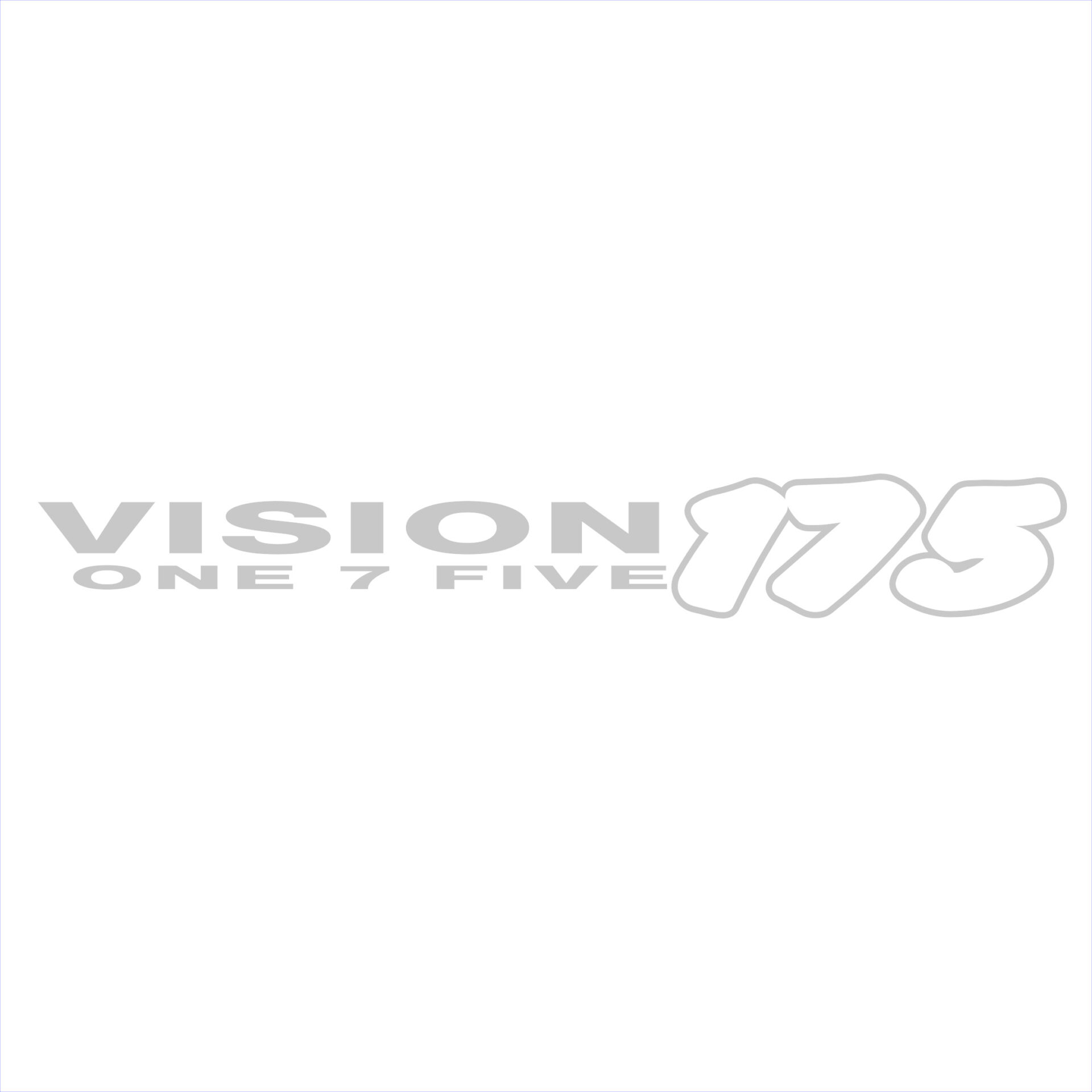 Allison Vision “One 7 Five” 175 Boat Decal – Discontinued Decals